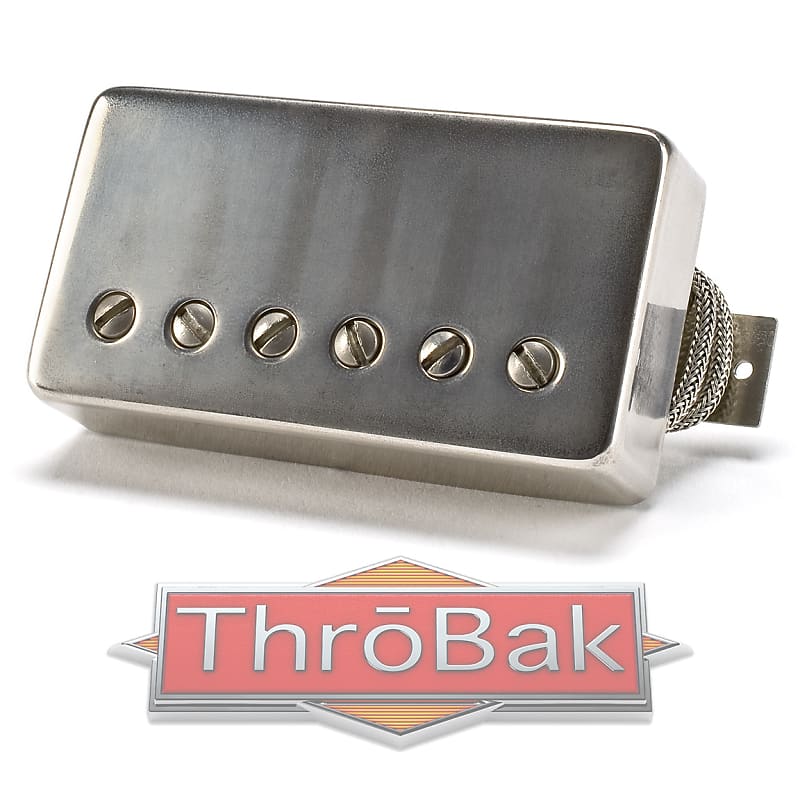 ThroBak SLE-101 MXV P.A.F. Repro Set Aged Nickel | Reverb