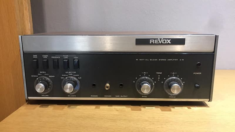 Revox A78 1980s Brown | Reverb