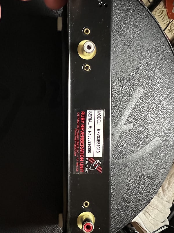 Ruby Vox AC15 Reverb Tank | Reverb