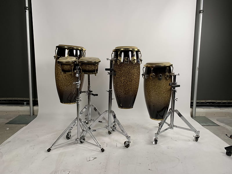 Toca Percussion Conga/Bongo Set (With Stands) | Reverb