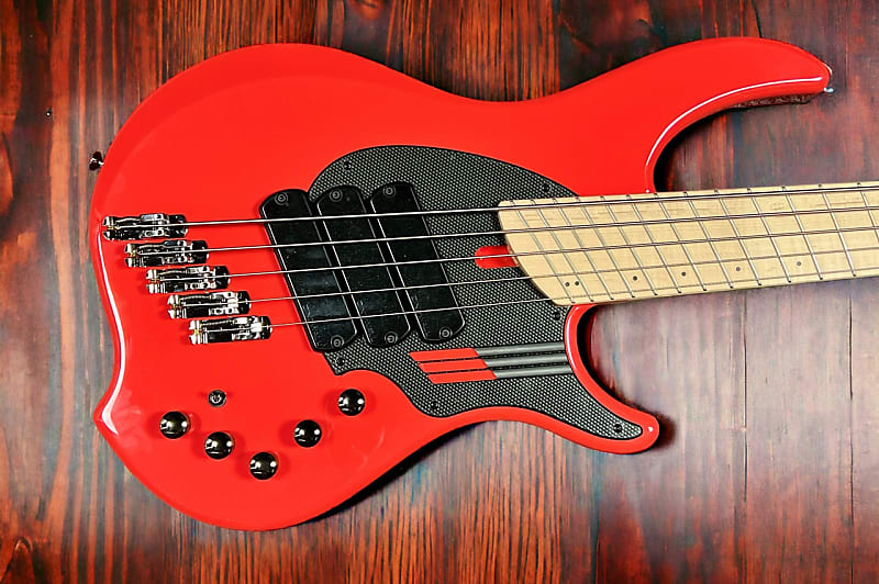 Dingwall NG-3 (5), Fiesta Red / Maple *In Stock. | Reverb