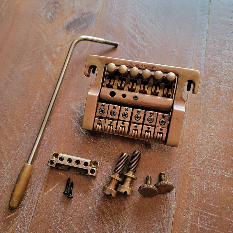 Vintage Kahler Tremolo Early 1980s Brass, Gold Complete With | Reverb