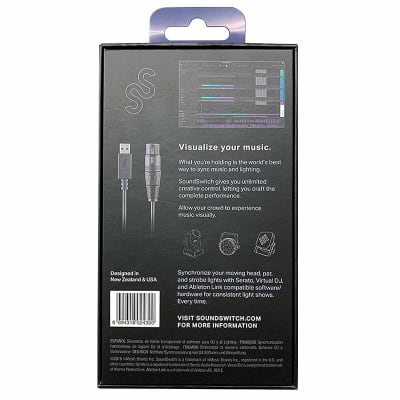 SoundSwitch Micro Interface USB to DMX 2-Universe DJ Stage | Reverb