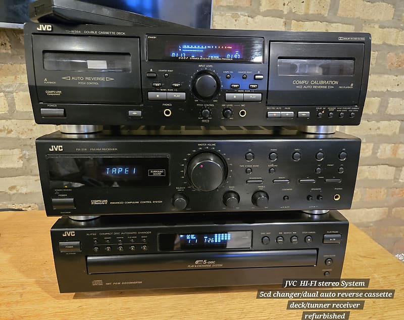 JVC HI-FI stereo Components fullyFunctional- Refurbished | Reverb