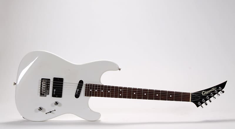 1989 Charvette by Charvel Model 100 HS reverse neck White 6 | Reverb