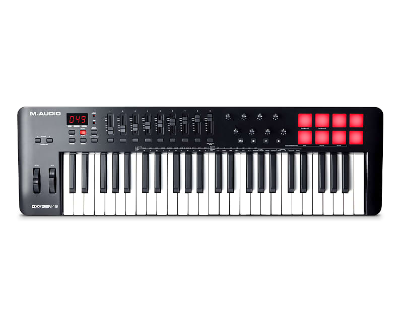 M-Audio OXYGEN 49 MKV 49-Key USB/MIDI Controller | Reverb