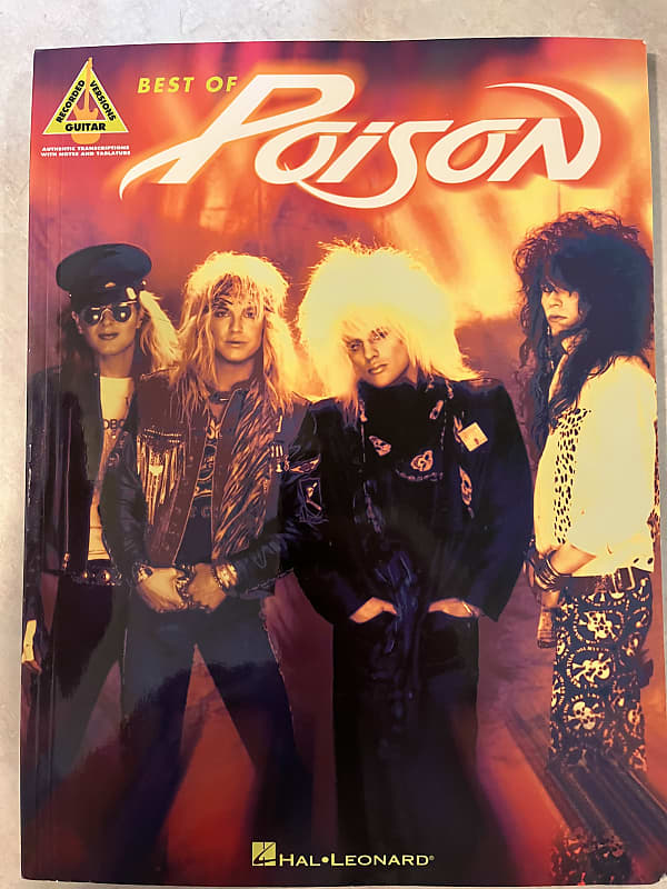 Poison - Best of Poison - Guitar Tab / Tablature Book | Reverb