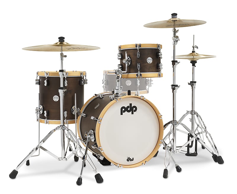 PDP Classic Bop Kit Walnut/Natural Hoops PDCC1803WN | Reverb