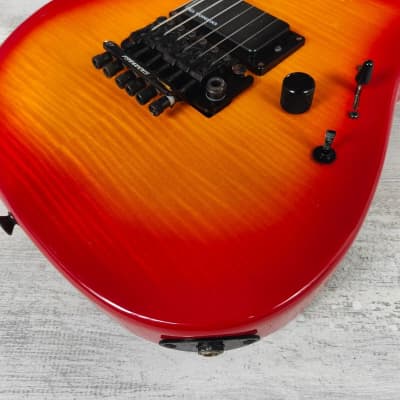 1988 Fernandes Japan FR-85 Revolver Active Superstrat (Cherry | Reverb