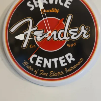 Fender Authorised Dealer Light Up Clock Large Format Killer | Reverb