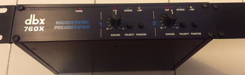 DBX 760X 1995 Black | Reverb