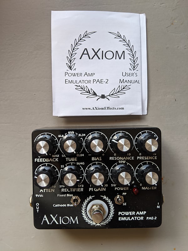 AXiom Effects PAE-2 2024 - Black | Reverb
