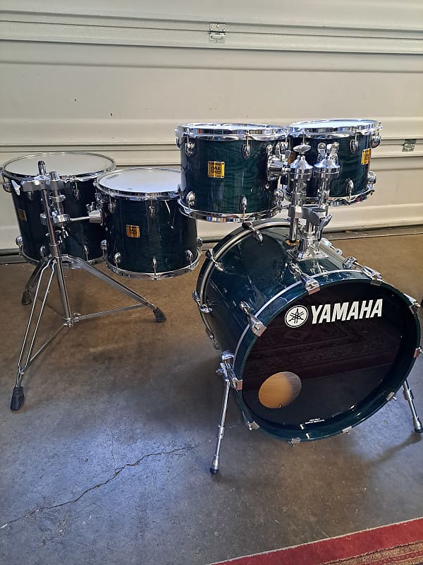 Yamaha Oak Custom 10/12/14/16/20 5PC Drum Shells 1990-2000s - | Reverb