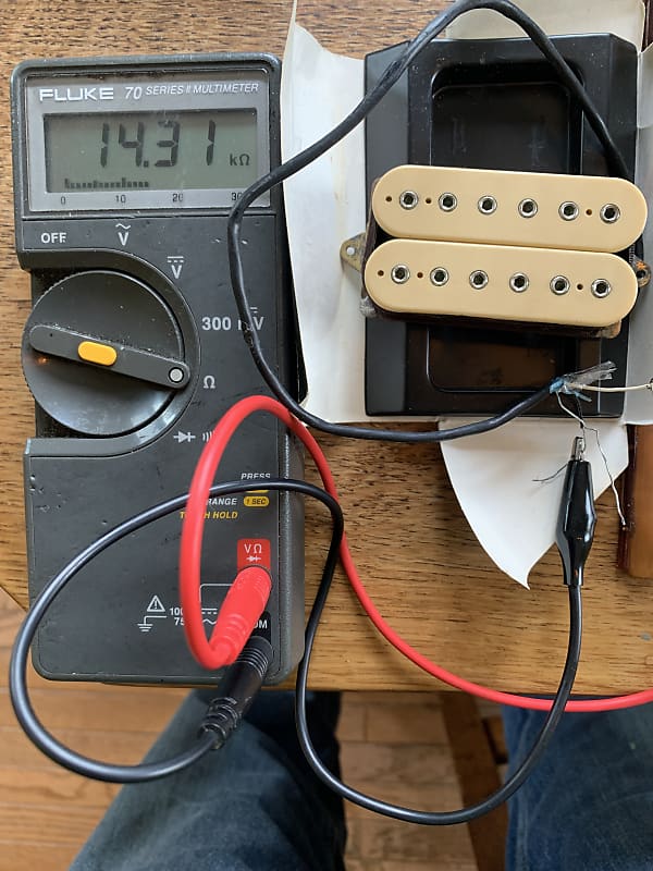 80's Dimarzio DP100 Super Distortion Humbucker Pickup Cream | Reverb