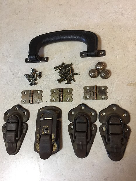 Excelsior Vintage Guitar Case Handle & Hardware | Reverb