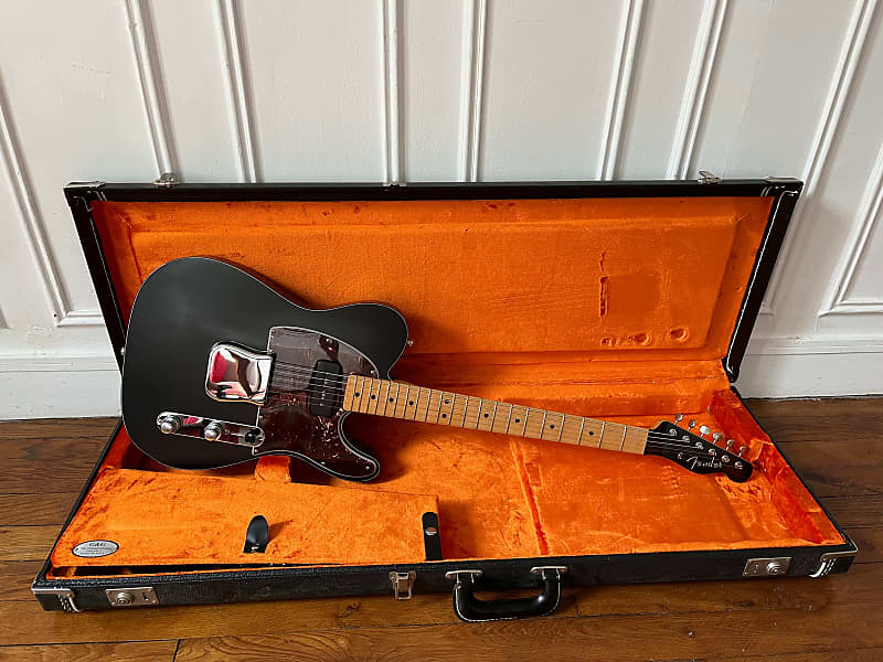 Fender Telecaster Custom Shop 2011 - Matte black matching | Reverb UK
