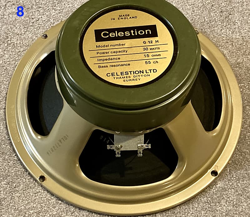 Celestion G12H 55Hz 30W 15ohm T1281 Heritage Series Speaker | Reverb
