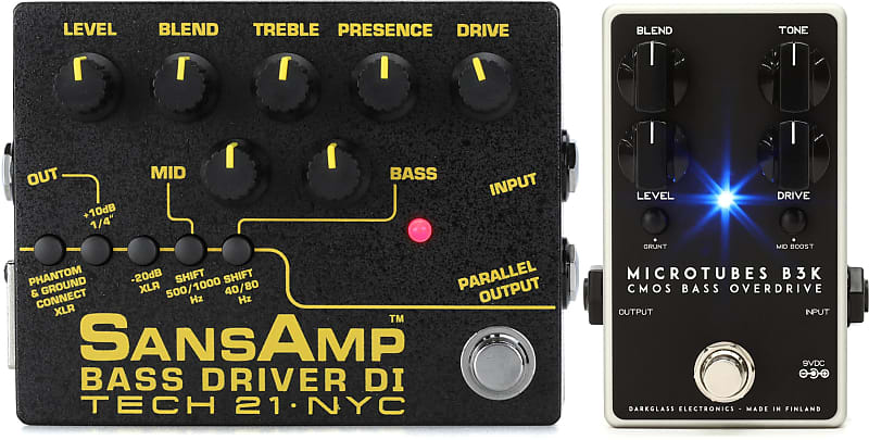 Tech 21 SansAmp Bass Driver DI V2 Bundle with Darkglass | Reverb