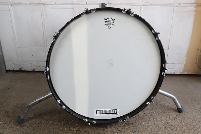 Rogers Big R 14x22" Bass Kick Drum Vintage 1970's Black | Reverb