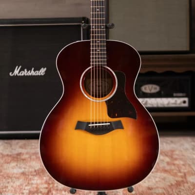 Taylor 214e-SB DLX Grand Auditorium Acoustic/Electric Guitar | Reverb