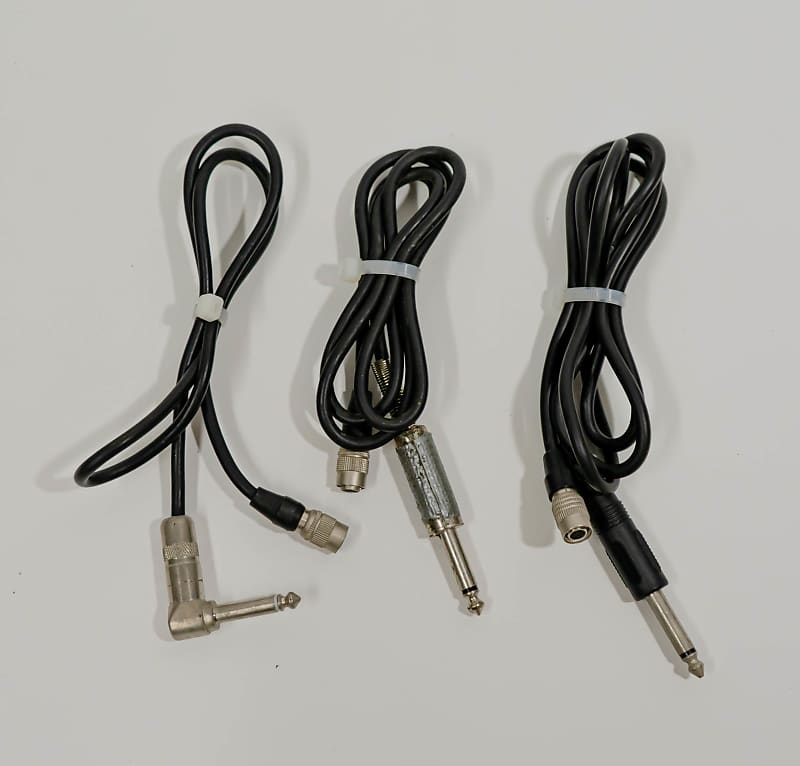 6-pin to 1/4" Instrument Cables for Body Pack Wireless System | Reverb