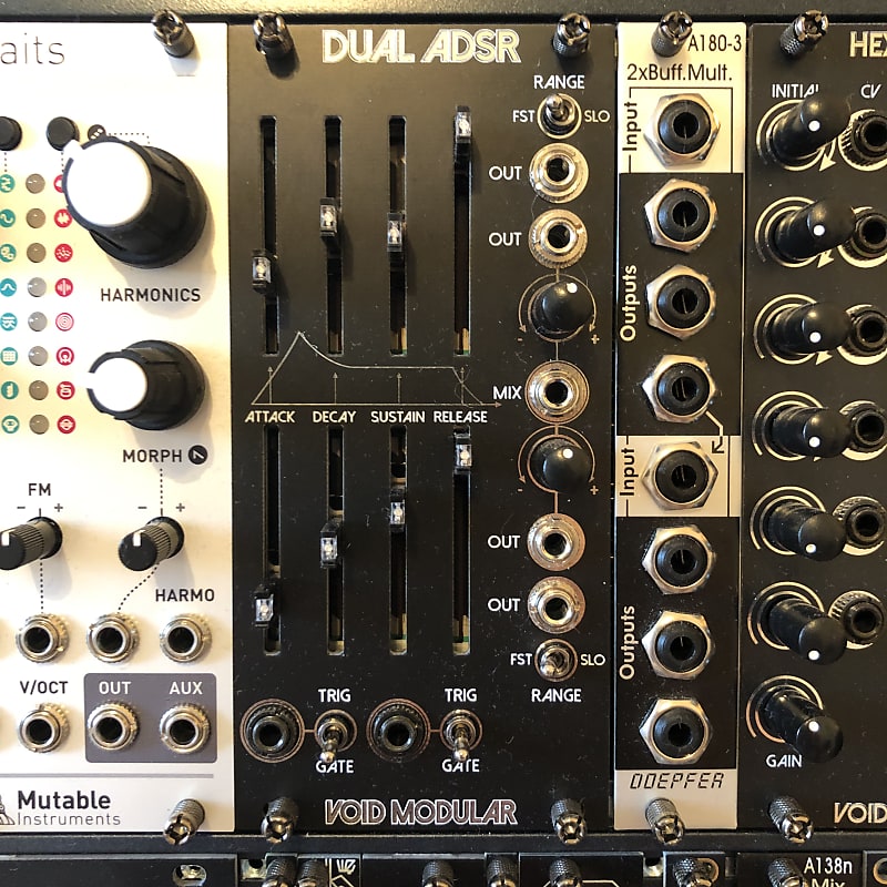 Void Modular Dual ADSR (Purple Switches) | Reverb