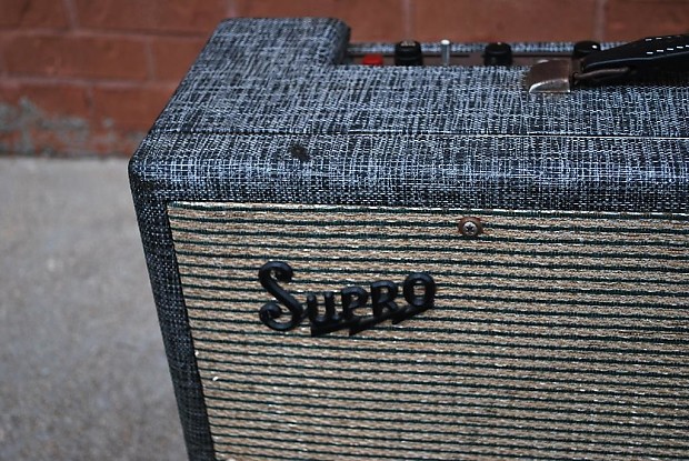Supro Model 1624 Amplifier Vintage Circa '64 6973 Jimmy Page | Reverb