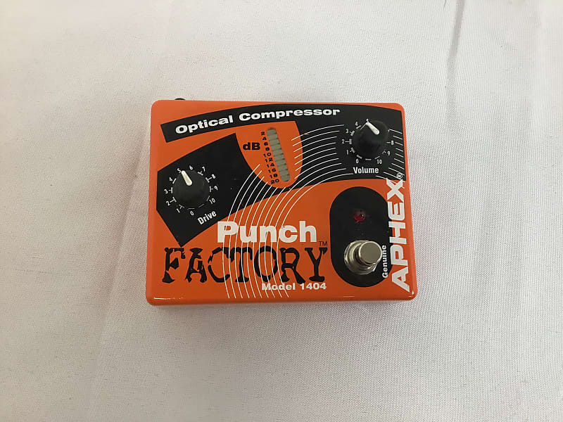 Used Aphex PUNCH FACTORY Guitar Effects Compressor | Reverb