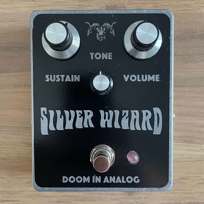 Doom In Analog Silver Wizard Ram's Head Muff heavy fuzz | Reverb