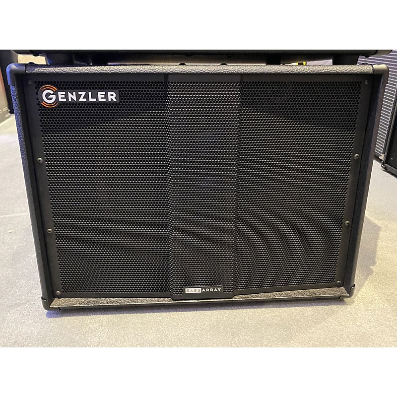 Genzler Array 15 Slant Cabinet (Pre-Owned) w/cover | Reverb