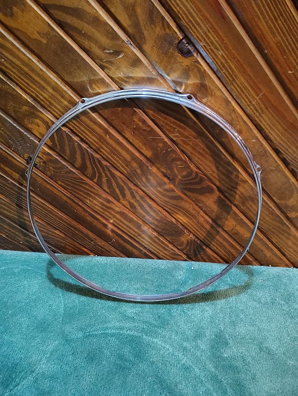 Slingerland 18" Stick Saver 8 Lug Drum Rim - Chrome | Reverb