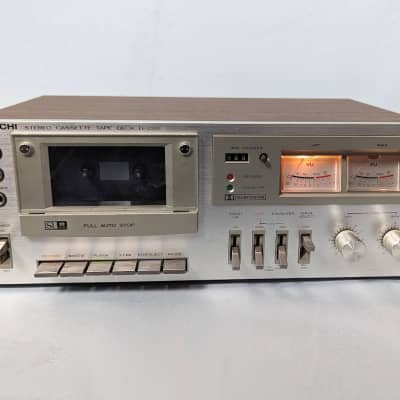 Hitachi D-220 Stereo Cassette Tape Deck | Reverb