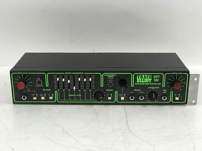 Trace Elliot GP7R SM Rack Mount Bass Preamp | Reverb UK