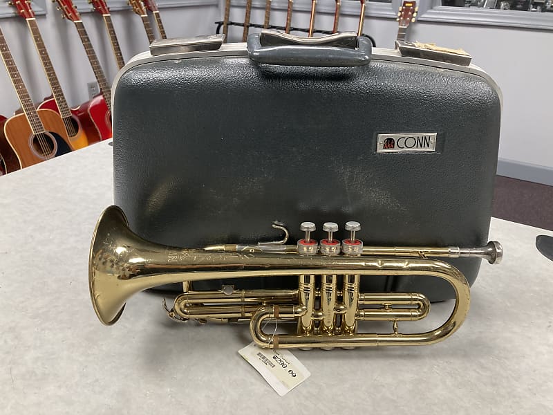 Conn Vintage Coronet with case and mouthpiece | Reverb