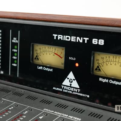 Trident Series 68 Mixing Console 24/8/2 | Reverb
