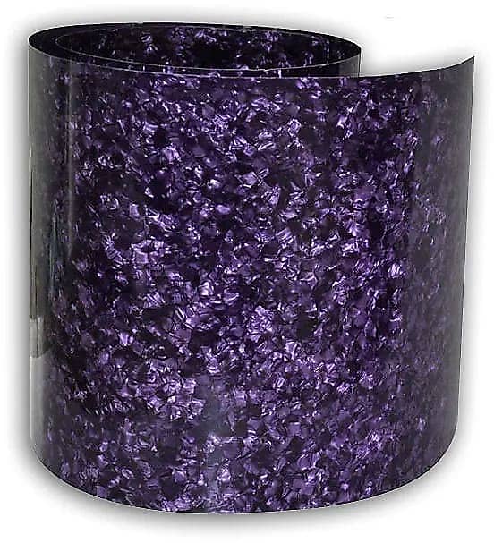 Stuff For Drummers Acetate Drum Wrap -Purple Pearl 2 Full | Reverb