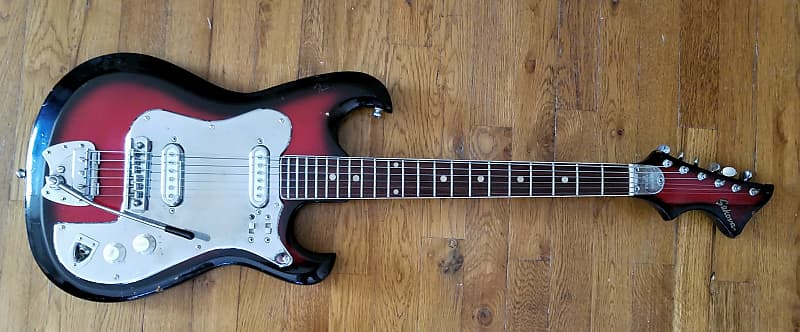 Sekova Electric Guitar MIJ 1960s - redburst | Reverb