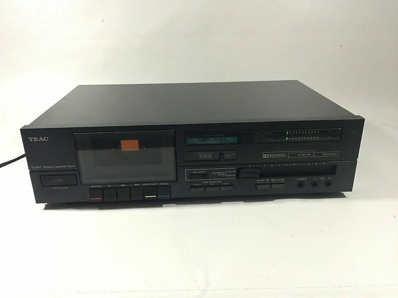 Vintage Teac Model No. V-330 Stereo Cassette Deck Made In | Reverb