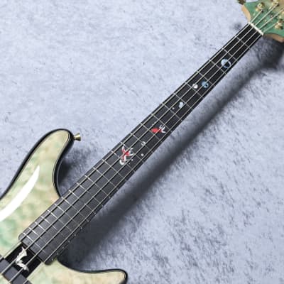 Sugi NB4E EM/F-Maho 2P Gold Fish Inlay - Gleen Gradation - | Reverb