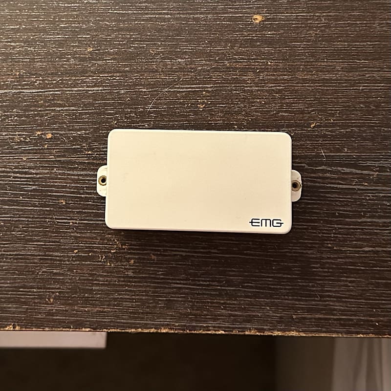 EMG 81TW-B Active Humbucker w Coil Tap 2010s - White | Reverb