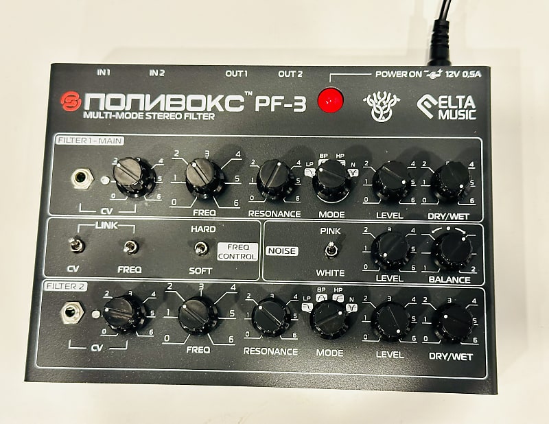 Elta Music Polyvox PF-3 2023 - Black | Reverb