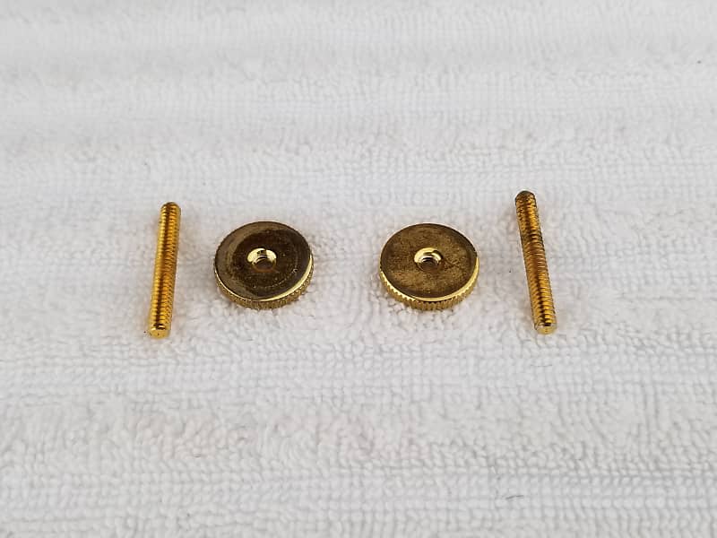 1950s Gibson ABR-1 Bridge Adjustment Wheels + Posts | Reverb