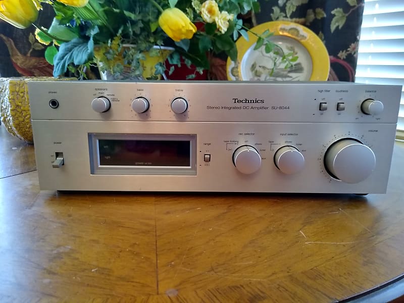 Vintage Technics SU-8044 Integrated Stereo DC Amplifier | Reverb