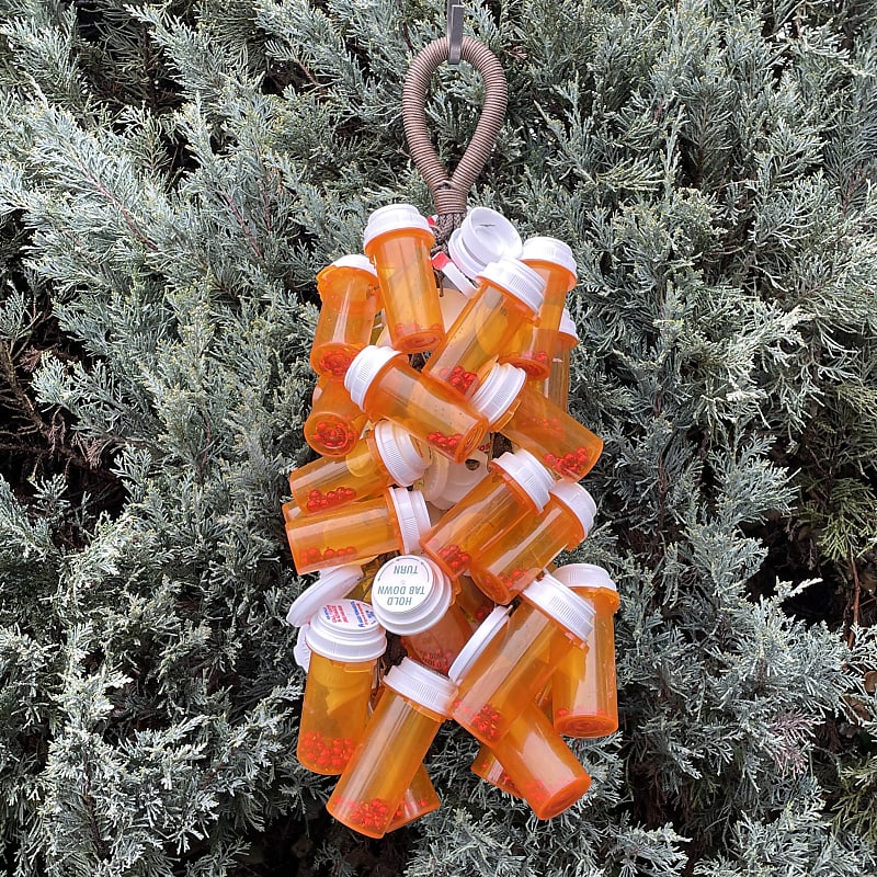 Upcycled Percussion - Extra Large Pill Bottle Waterfall | Reverb