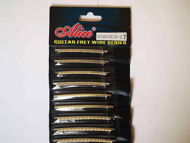 Alice Guitar Fret Wire 2.7mm Cupronickel | Reverb