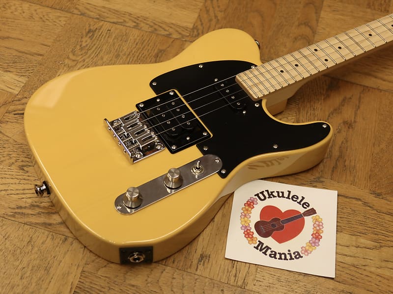 RISA Fender Butterscotch Stratocaster Style Electric Tenor | Reverb