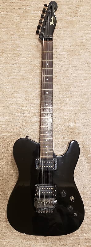 Fender Contemporary Series Telecaster HH 1984-1987 Black | Reverb