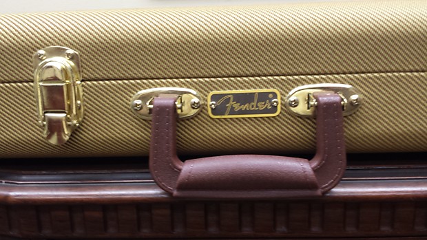 Fender tweed Strat/Tele case | Reverb