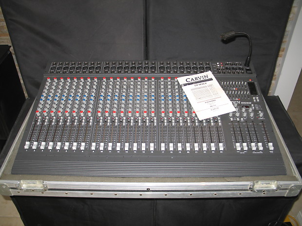 Carvin DX2442 - 24 Channel Mixing Console w. Effects Engine | Reverb