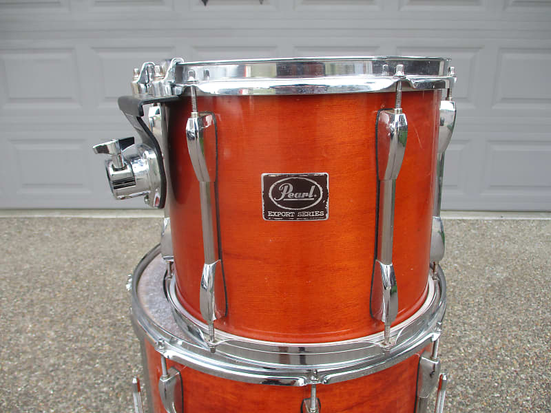 Pearl Vintage 12 X 10 Rack Tom, Birch Mahogany Shell, Lacquer | Reverb